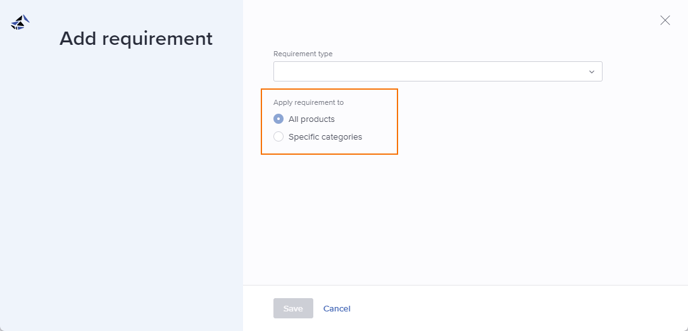 Create a completeness requirement
